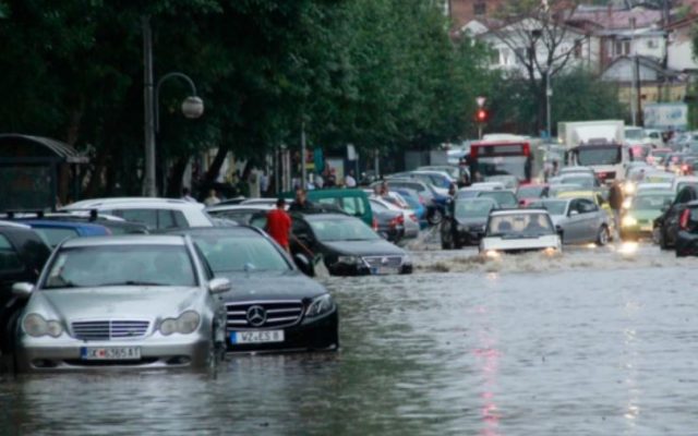 “Çmendet” moti, pemë të rrëzuar mbi makina dhe rrugë të kthyera në ...