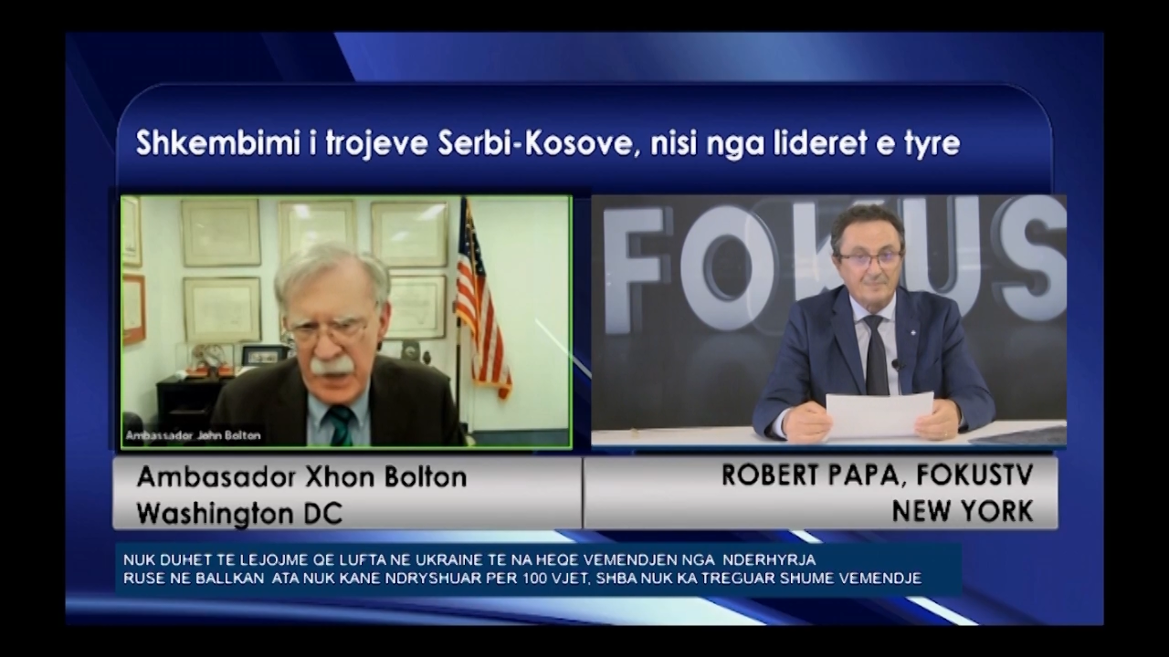 Xhon Bolton: Ja çfarë më tha Xhejms Beker pas vizitës në Shqipëri më ...
