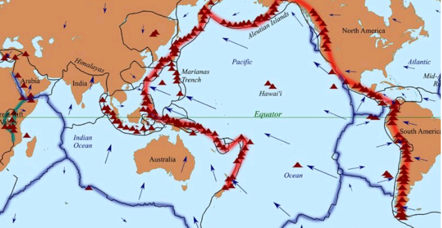 Ku janë pllakat lëvizëse tektonike të Tokës? Ja harta dhe gjithçka që ...