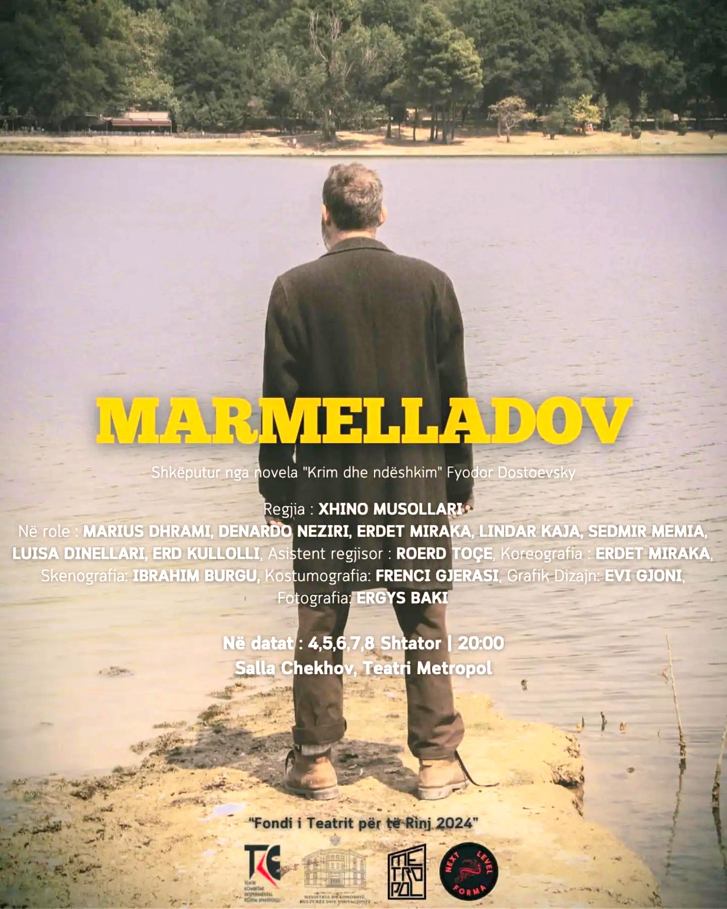 Produksioni teatror “Marmelladov”, shkëputur dhe përshtatur nga novela ...