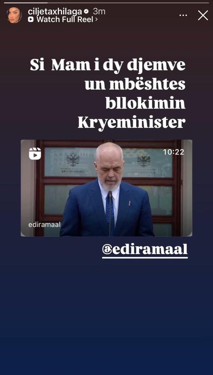 “Si nënë e dy djemve…”/ Këngëtarja e njohur mbështet mbylljen 'Tik-Tok ...