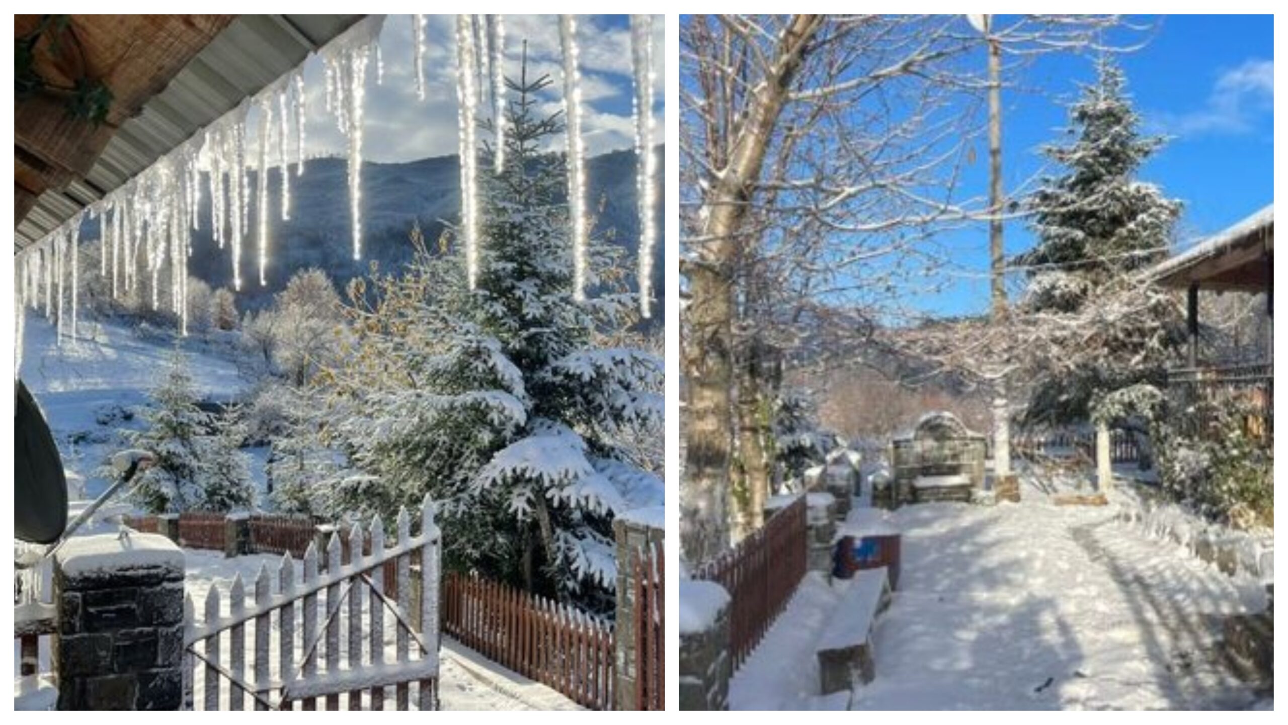 Bora dhuron pamje spektakolare/ Mbulon edhe zonën malore të Gramshit ...