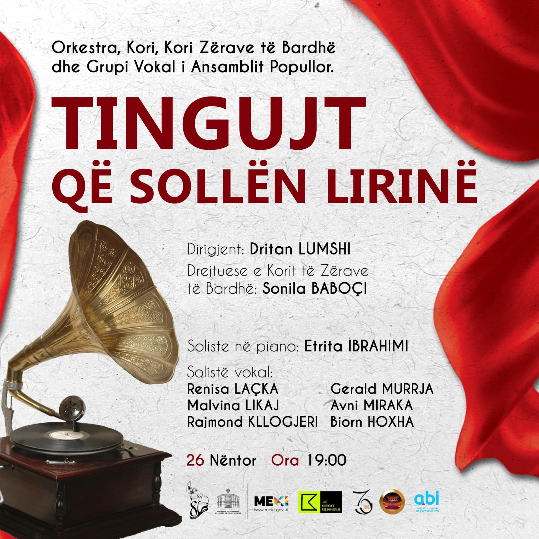 “Tinguj që sollën lirinë” në TKOB, muzika e filmave shqiptarë me ...