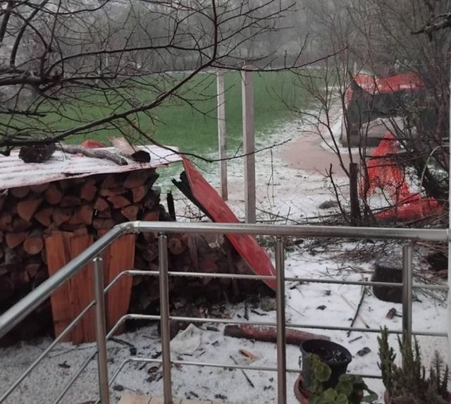 Stuhia dhe breshëri prekin fshatrat e Librazhdit, dëme të mëdha në ...