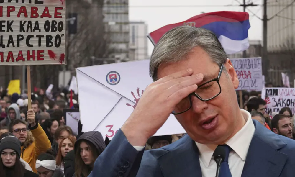 Vazhdon revolta në Serbi, ministri i Vuçiçit krahason bllokadën e RTS ...