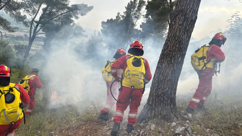Zjarret në vend/ Ministria e Mbrojtjes: 22 vatra në 24 orët e fundit ...