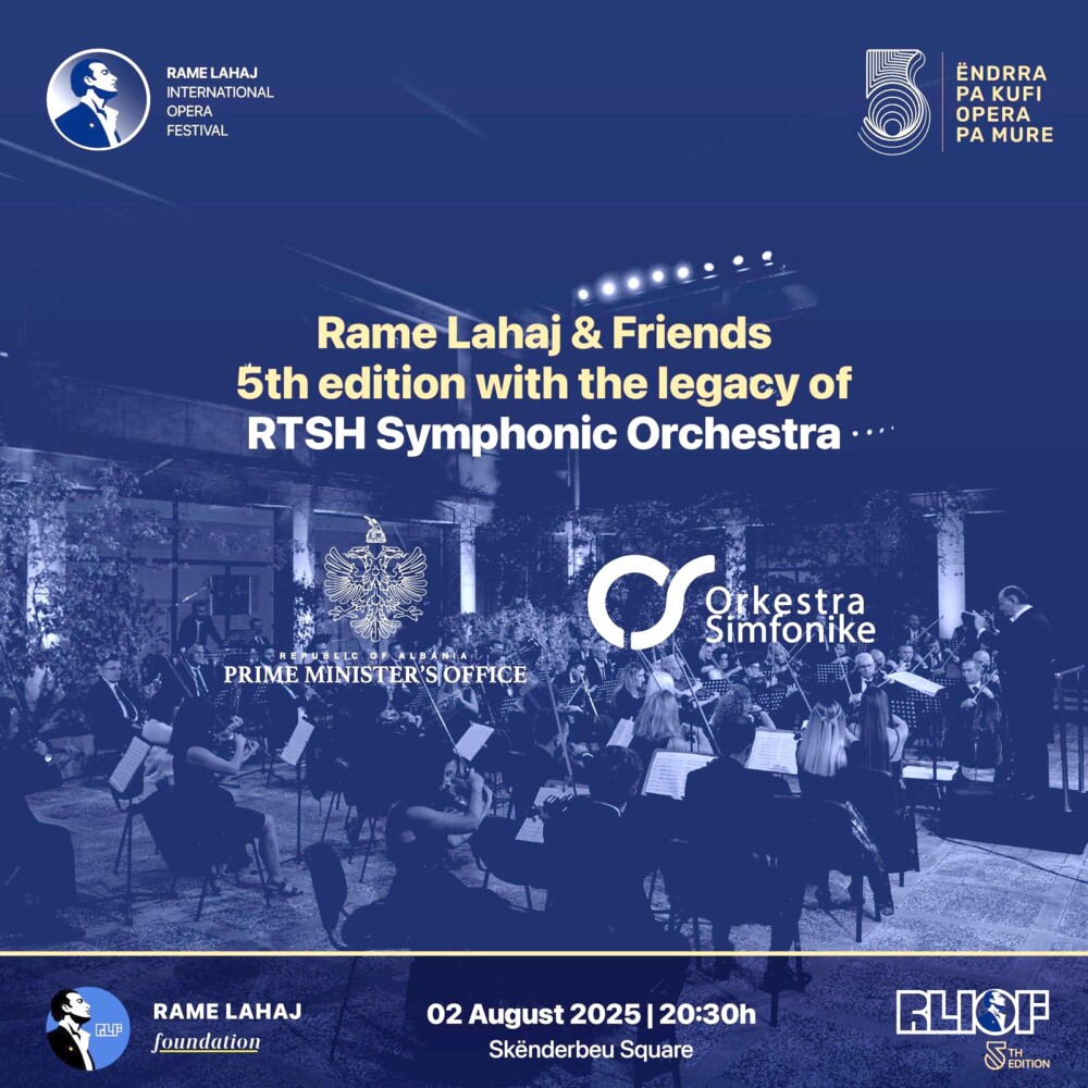Edicioni i pestë i RLIOF, Orkestra Simfonike e RTSH-së do të performojë në mbrëmjen gala “Ramë ...