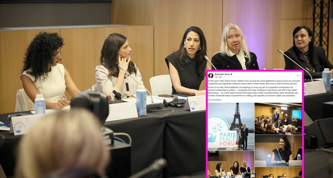 Aleks Soros falënderon Edi Ramën dhe Linda Ramën nga forumi i Parisit, fondacioni gati luftën ...