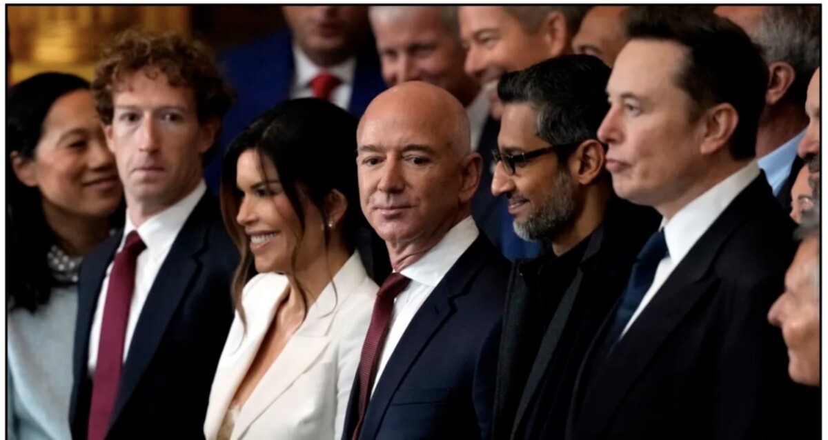 Nga Musk te Bezos, gjigantët e teknologjisë po bëhen më të fuqishme se ...