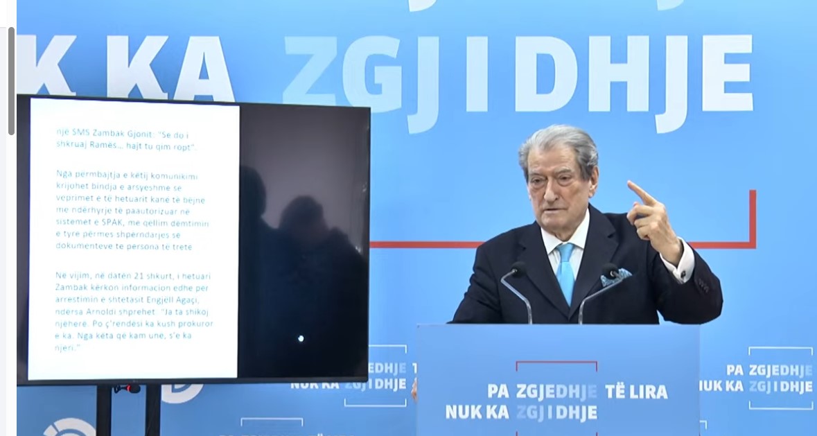 "Ah mos e hapsha dot…"/ Berisha publikon pjesë nga dosja hetimore: Do t ...